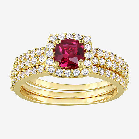 Click here for Modern Bride Gemstone Womens Lab Created Red Ruby... prices