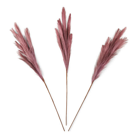 Click here for Distant Lands Purple Faux Pampas 3-pc. Vase Filler... prices