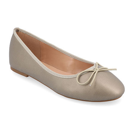 Click here for Journee Collection Womens Vika Ballet Flats - Pewt... prices