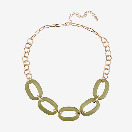 Click here for Mixit Gold Tone Womens 18 Inch Link Necklace  One... prices