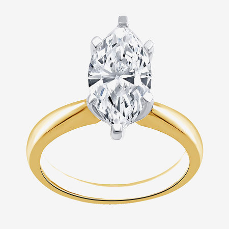 Click here for (G / VS2) Womens 3 CT. Lab-Grown White Diamond 14K... prices