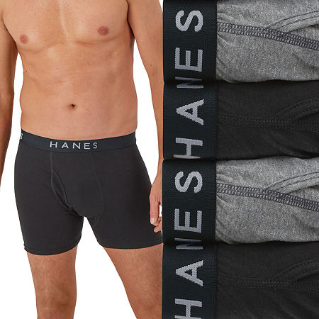 Click here for Mens Hanes Ultimate(R) 4pk. Comfort Blend Boxer Br... prices