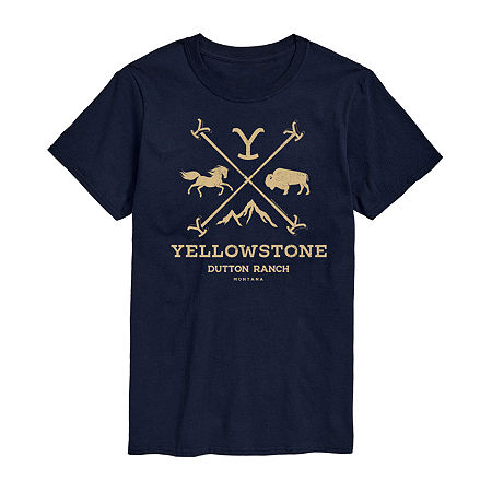 Click here for Mens Short Sleeve Yellowstone Graphic T-Shirt  Sma... prices