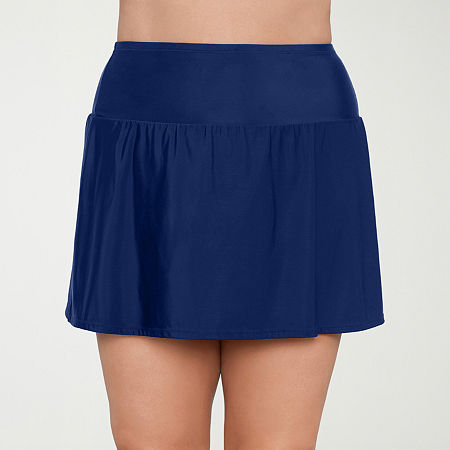 Click here for Liz Claiborne Womens Plus Swim Skirt  24w  Blue prices