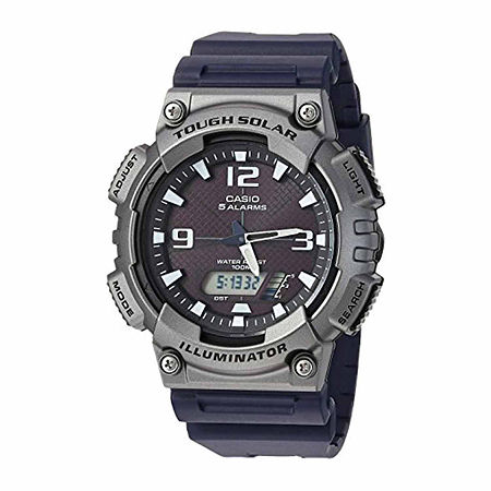 Click here for Casio Solar Mens Digital Black Strap Watch Aqs810w... prices