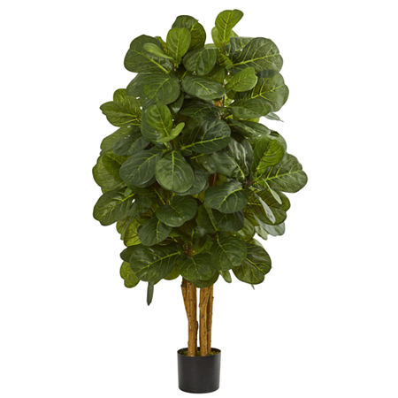 Click here for 4 Fiddle Leaf Fig Artificial Tree  One Size  Green prices