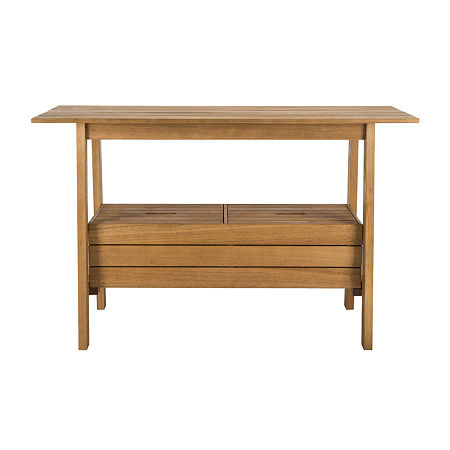 Click here for Bertie Patio Serving Cart  One Size  Beige prices