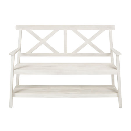 Click here for Mayer Bench - White prices