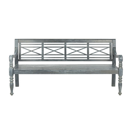 Click here for Karoo Collection Acacia Bench  One Size  Gray prices