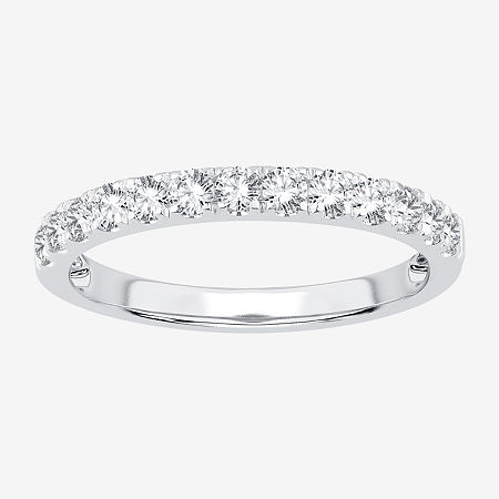 Click here for (H-I / Si1-Si2) Womens 1/2 CT. T.W. Lab Grown Whit... prices