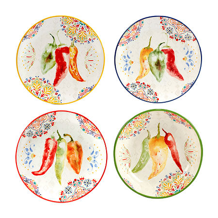 Click here for Certified International Sweet Spicy Salad Plate  S... prices