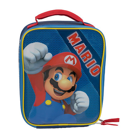 Click here for Super Mario Insulated Lunch Bag  One Size  Blue prices
