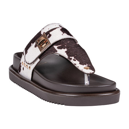 Click here for Gc Shoes Womens Cailan Hardware Footbed Flats Sand... prices