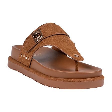 Click here for Gc Shoes Womens Cailan Hardware Footbed Flats Sand... prices