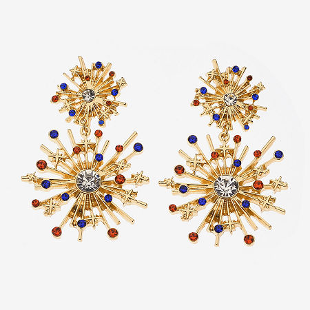 Click here for Mixit Womens Glass Drop Earrings  One Size  Multip... prices