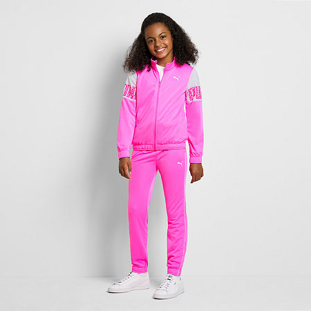Click here for PUMA Big Kid Girls 2-pc. Logo Track Suit  12-14 (l... prices