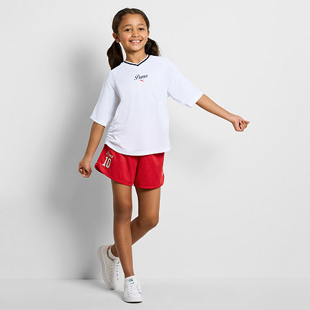 Click here for PUMA Big Kid Girls Mid Rise Pull-On Short  S (7)... prices