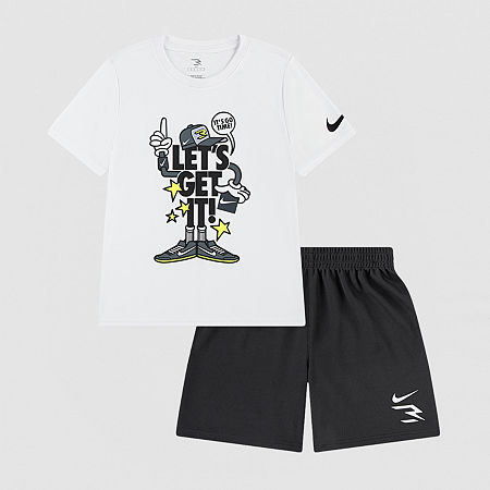 Click here for Nike 3BRAND by Russell Wilson Little Boys 2-pc. Sh... prices