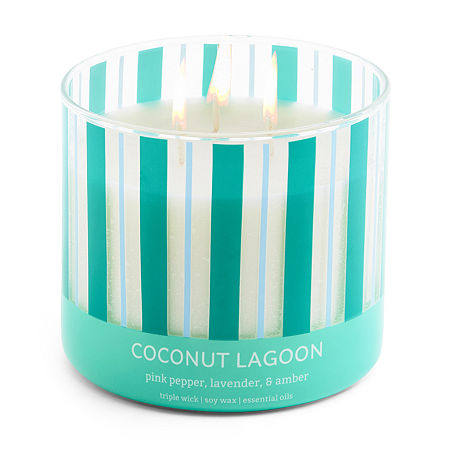 Click here for Distant Lands 14oz Coconut Lagoon 3-Wick Scented J... prices