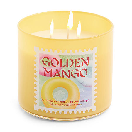 Click here for Distant Lands 14oz Golden Mango 3-Wick Scented Jar... prices