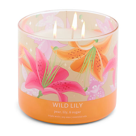 Click here for Distant Lands 14oz Wild Lily 3-Wick Scented Jar Ca... prices