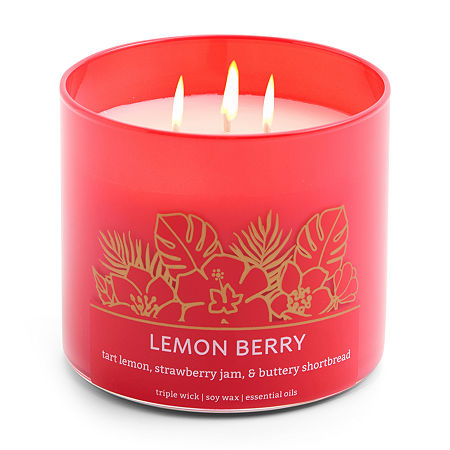 Click here for Distant Lands Scented Jar Candle  One Size  Lemon... prices