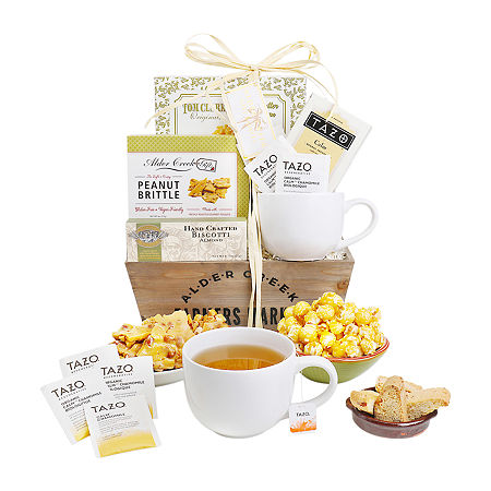 Click here for Alder Creek Gift Baskets Serenity Tea Crate  6 Pie... prices