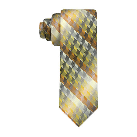 Click here for Van Heusen Geometric Tie  One Size  Yellow prices