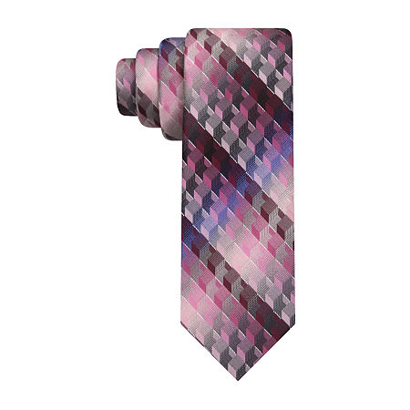 Click here for Van Heusen Geometric Tie  One Size  Pink prices
