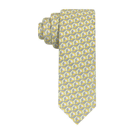 Click here for Van Heusen Geometric Tie  One Size  Yellow prices