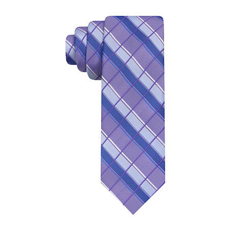 Click here for Van Heusen Grid Tie  One Size  Purple prices
