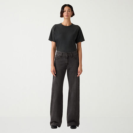 Click here for Levis Juniors Middy Loose Mid Rise Bootcut Jeans -... prices