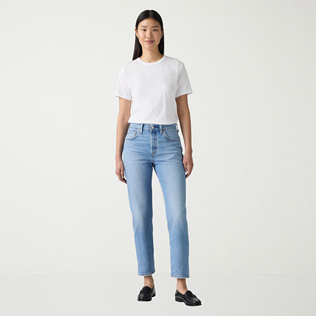 Click here for Levis Womens High Rise 501 Cropped Jean  29  Blue prices