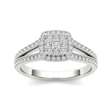 Click here for 1/2 CT.T.W. Natural Diamond 10K Yellow Gold Engage... prices