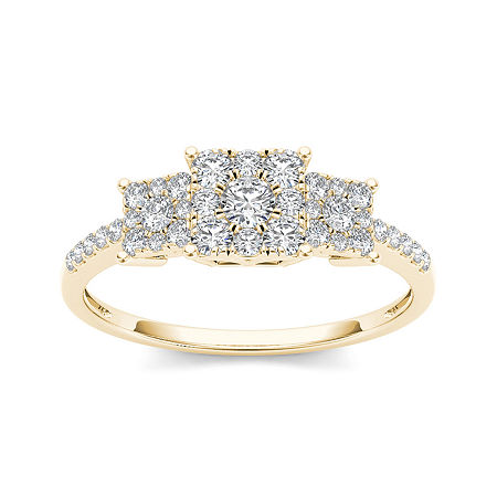 Click here for 1/2 CT.T.W. Natural Diamond 10K Yellow Gold Engage... prices