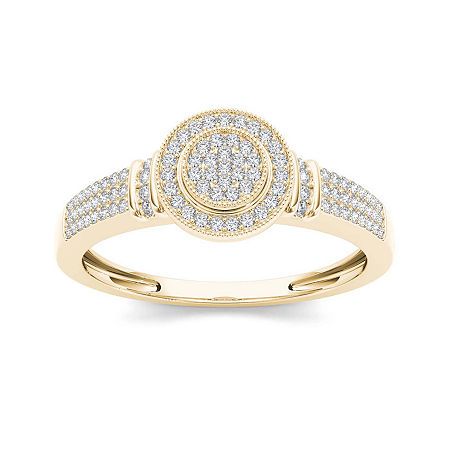 Click here for 1/3 CT.T.W. Natural Diamond 10K Yellow Gold Engage... prices