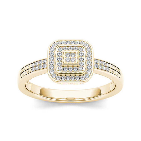 Click here for 1/6 CT.T.W. Natural Diamond 10K Yellow Gold Engage... prices