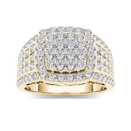 Click here for 1 1/2 CT. T.W. Diamond 10K Yellow Gold Engagement... prices