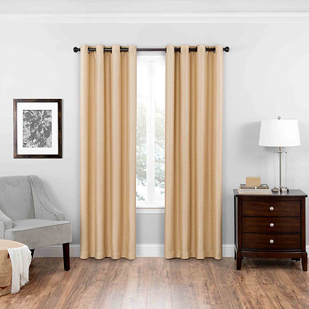 Click here for Eclipse Bryson Grommet Top Blackout Single Curtain... prices