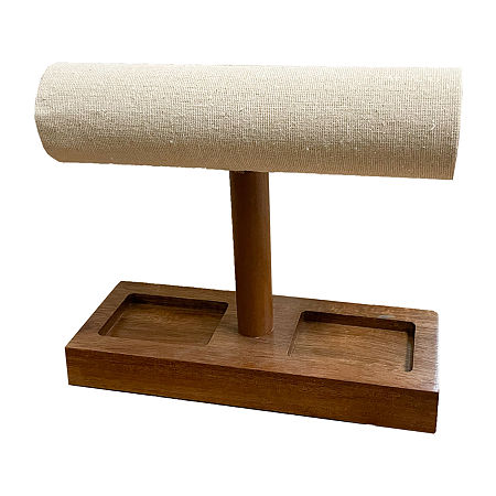 Click here for Hives And Honey Lisa Pine Bar White Jewelry Stand... prices