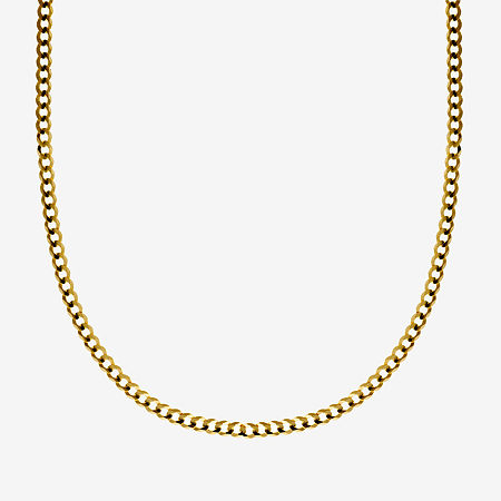 Click here for 14K Yellow Gold 3.15 MM Curb Necklace  One Size prices
