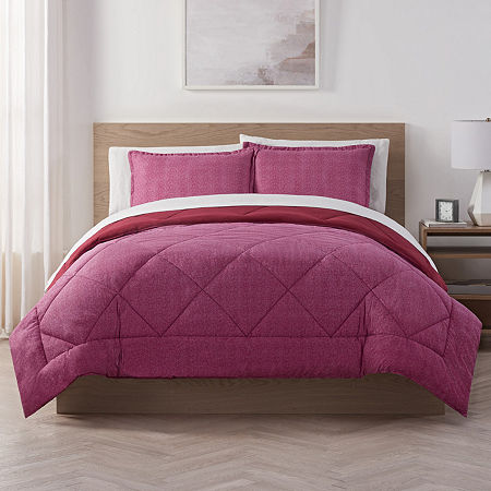 Click here for Serta Supersoft Cooling Midweight Comforter Set  O... prices