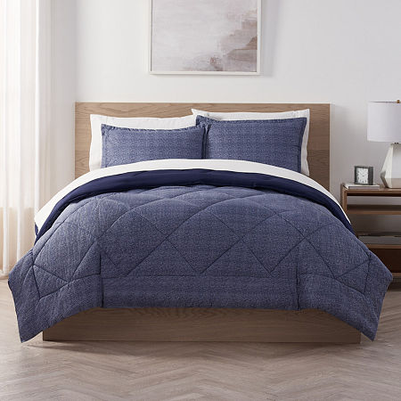 Click here for Serta Supersoft Cooling Midweight Comforter Set  O... prices