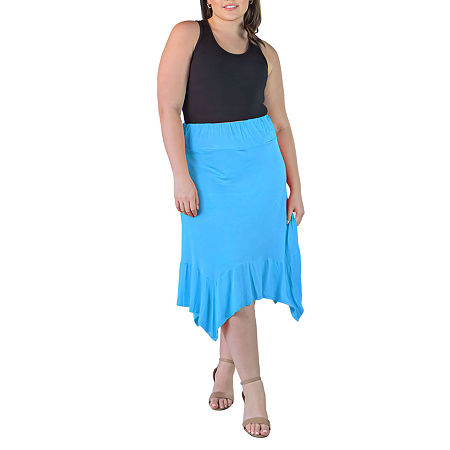 Click here for 24seven Comfort Apparel Womens Mid Rise Midi Plus... prices