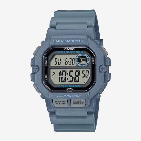 Click here for Casio Mens Digital Blue Strap Watch Ws1400h-2av  O... prices