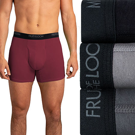 Click here for Fruit of the Loom Premium Cotton Stretch Mens 3 Pa... prices