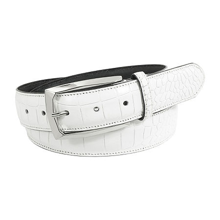 Click here for Stacy Adams Ozzie Mens Belt  36  White prices