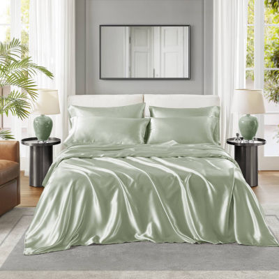 Madison Park Essentials Satin Luxury Sheet Set - JCPenney