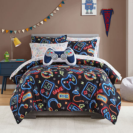 Click here for INK+IVY Kids Level Up Complete Bedding Set with Sh... prices