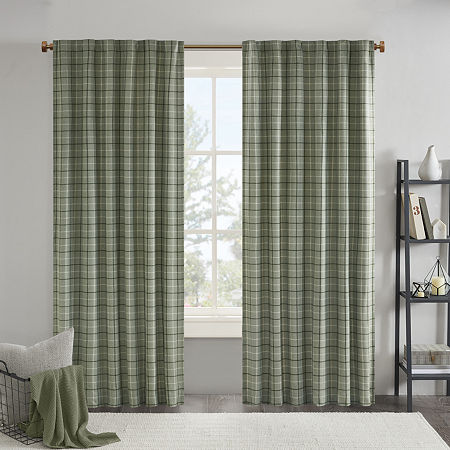 Click here for Anaheim Plaid Curtain 1 Panel for bedroom  Rob Poc... prices